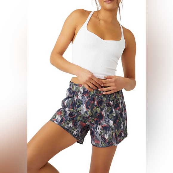 Free People | Shorts | Nwt Free People Movement In The Wild Printed ...